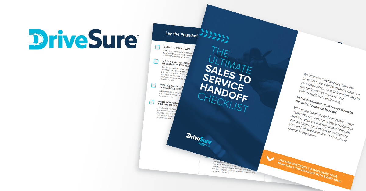Sales to Service Handoff Checklist
